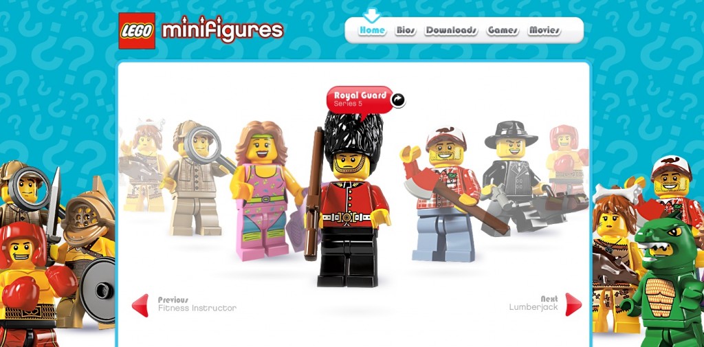 LEGO.com Minifigures Series 5 Microsite Now Live