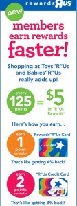RewardsRUs New ToysRUs Rewards Program September 2014 - Toys N Bricks