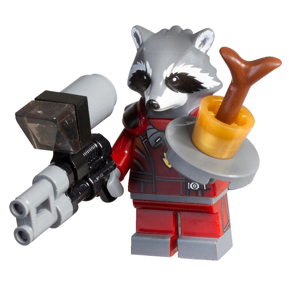 [USA] LEGO Rocket Raccoon Minifigure (Accessory Pack 5002145) Available ...