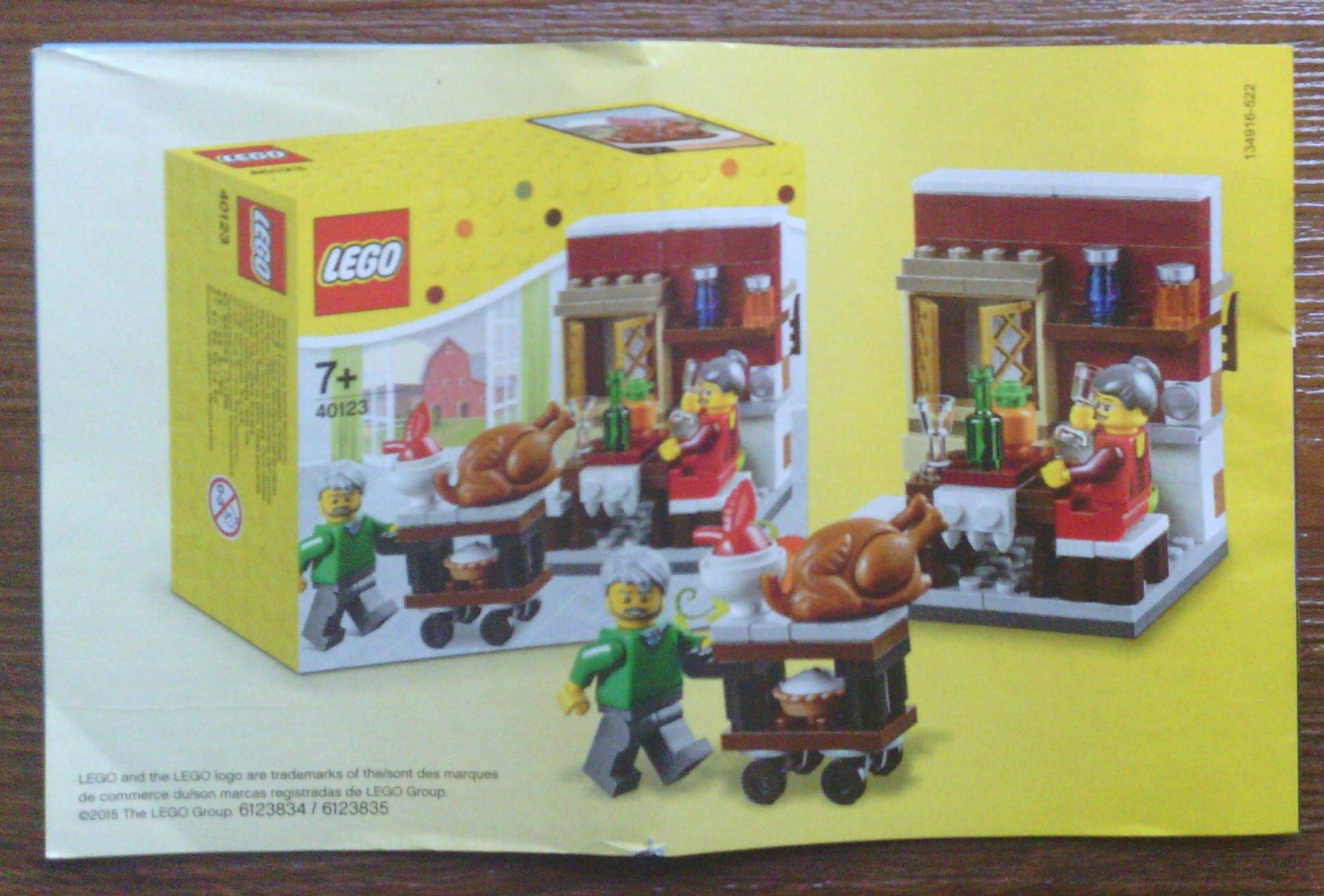 2015 Halloween & Thanksgiving Seasonal LEGO Sets (40122 40133) - Toys N ...
