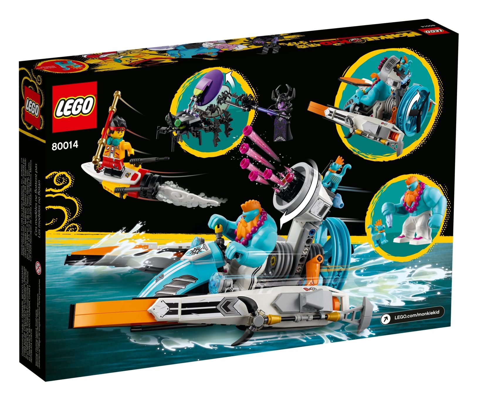 Three New 2020 LEGO Monkie Kid Set Images (80014 80015 80016 40381)