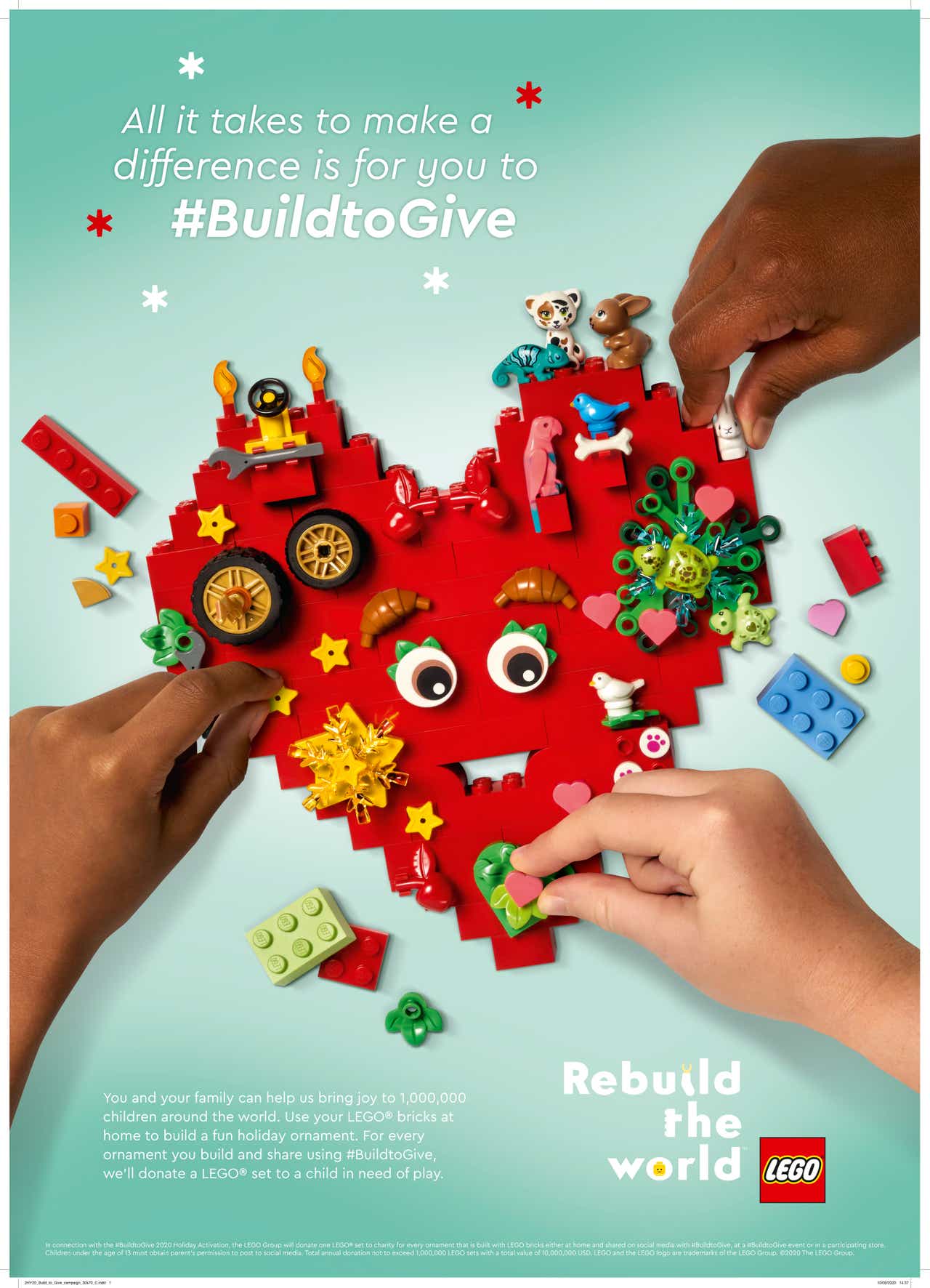 2020 LEGO Group Build to Give Holiday Campaign - Toys N Bricks
