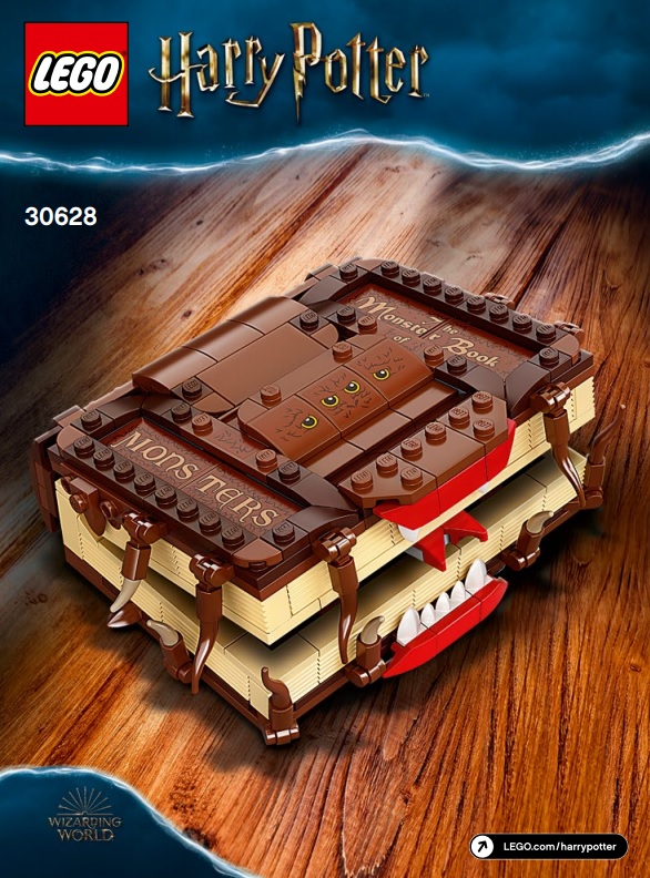 LEGO Harry Potter 30628 The Monster Book of Monsters Instructions ...